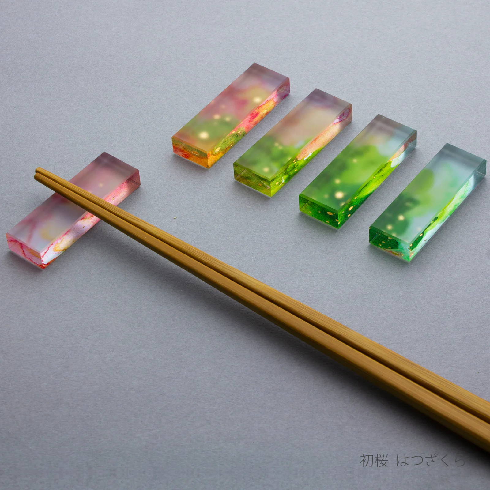 あわいろ hashioki 桜 木箱入り5個セット | toumei（トウメイ）のプレゼント・ギフト通販 | TANP（タンプ）